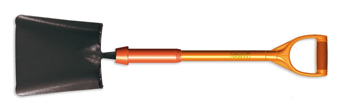 Insulated Utility Square Mouth Shovel | JAFCO Tools